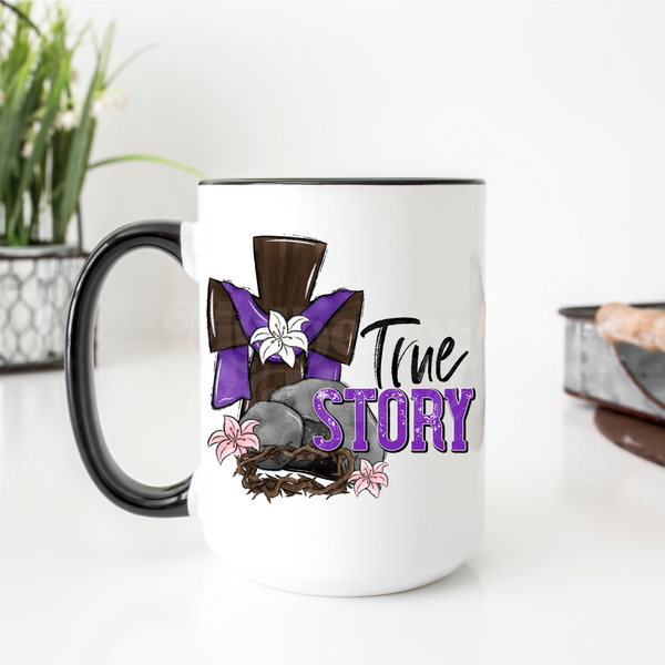 True Story DTF Transfer - Mulberry + Maeve